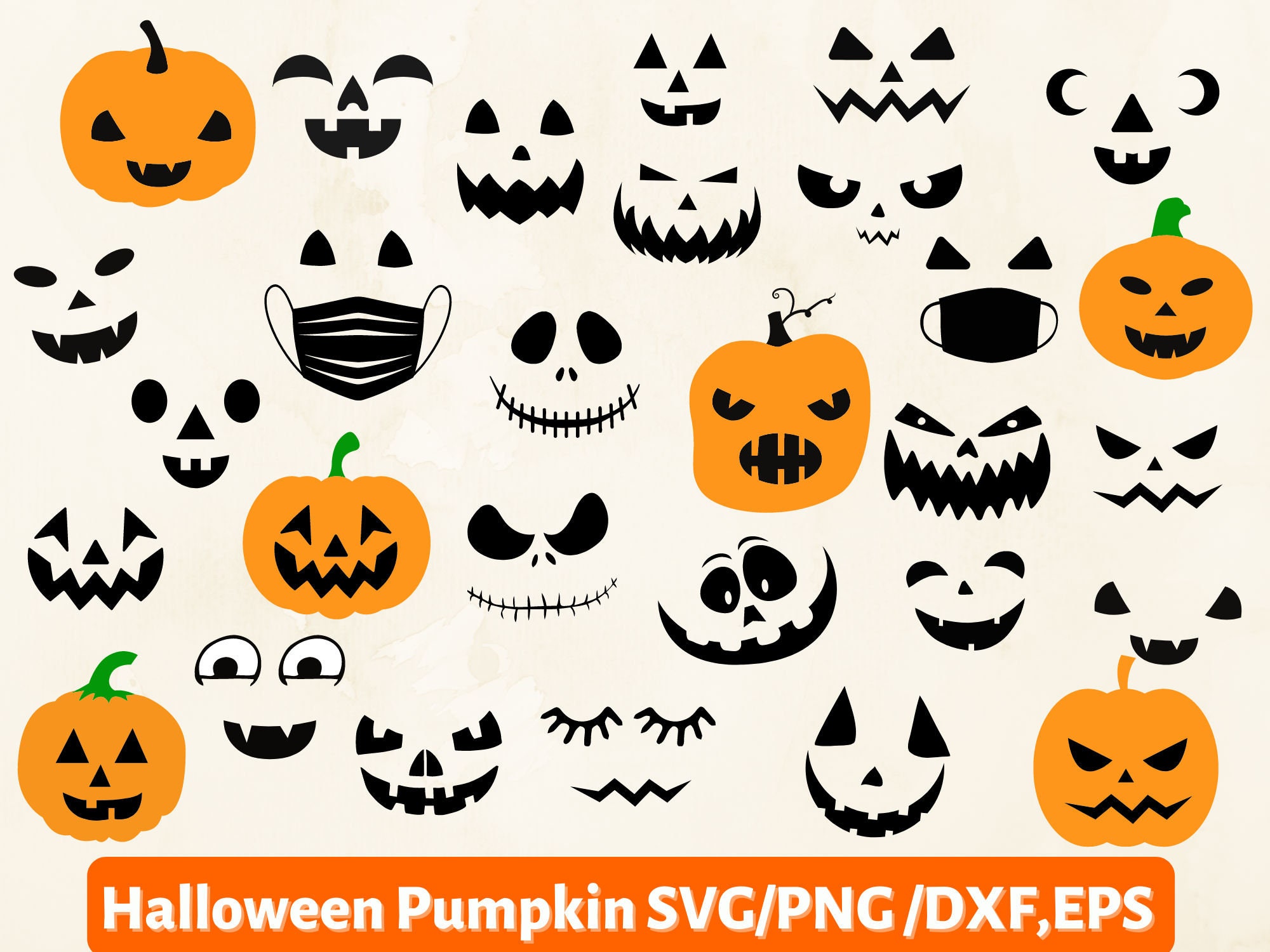 Halloween Pumpkin/svg/png Halloween Svg Pumpkin Svg | Etsy