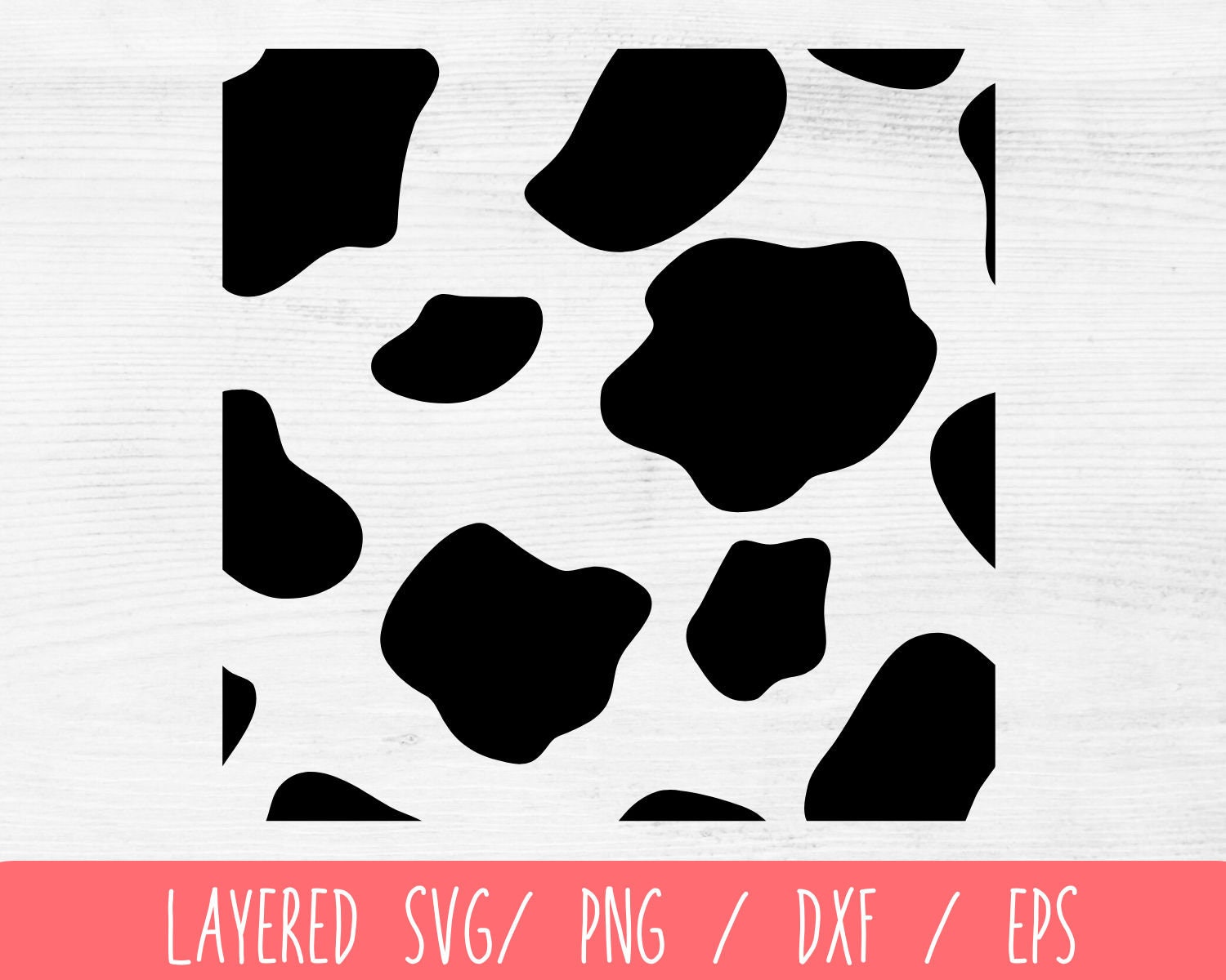 SEAMLESS Cow Spots SVG Cow Pattern Svg Cow Print Svg - Etsy Australia