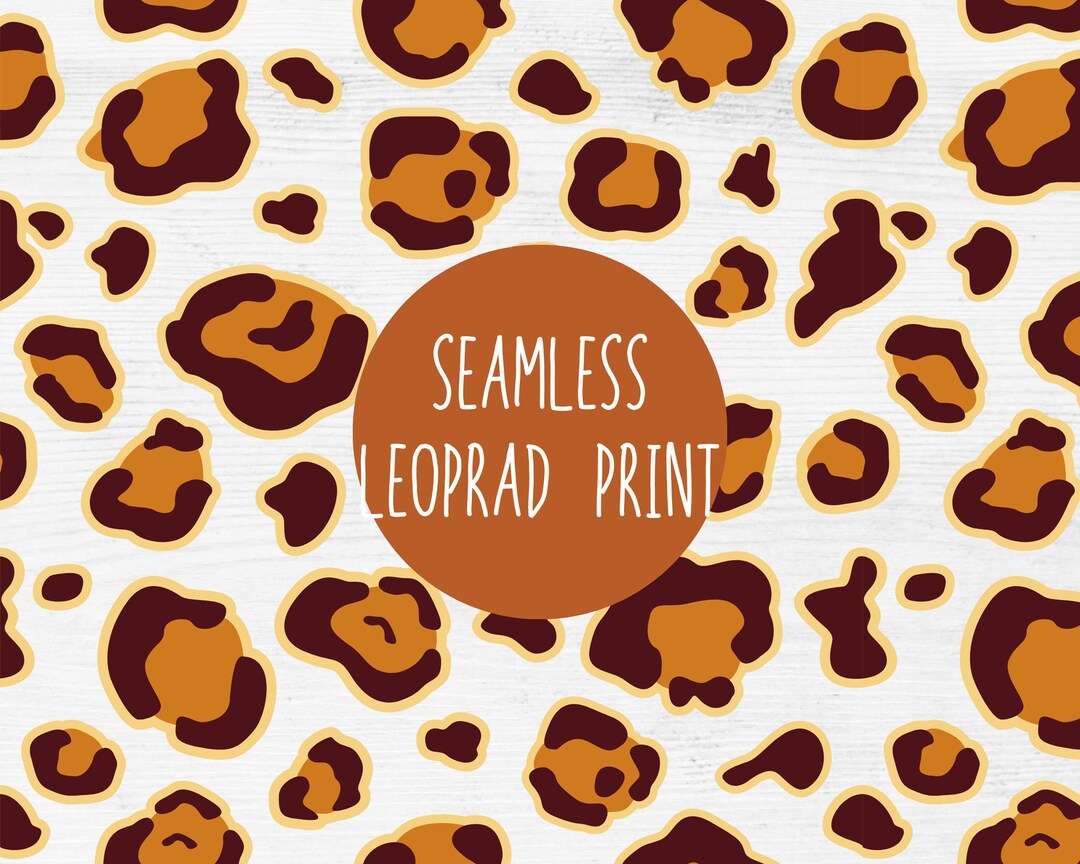 Leopard Print Svg, SEAMLESS Leopard Stripes SVG, Leopard Pattern Svg ...