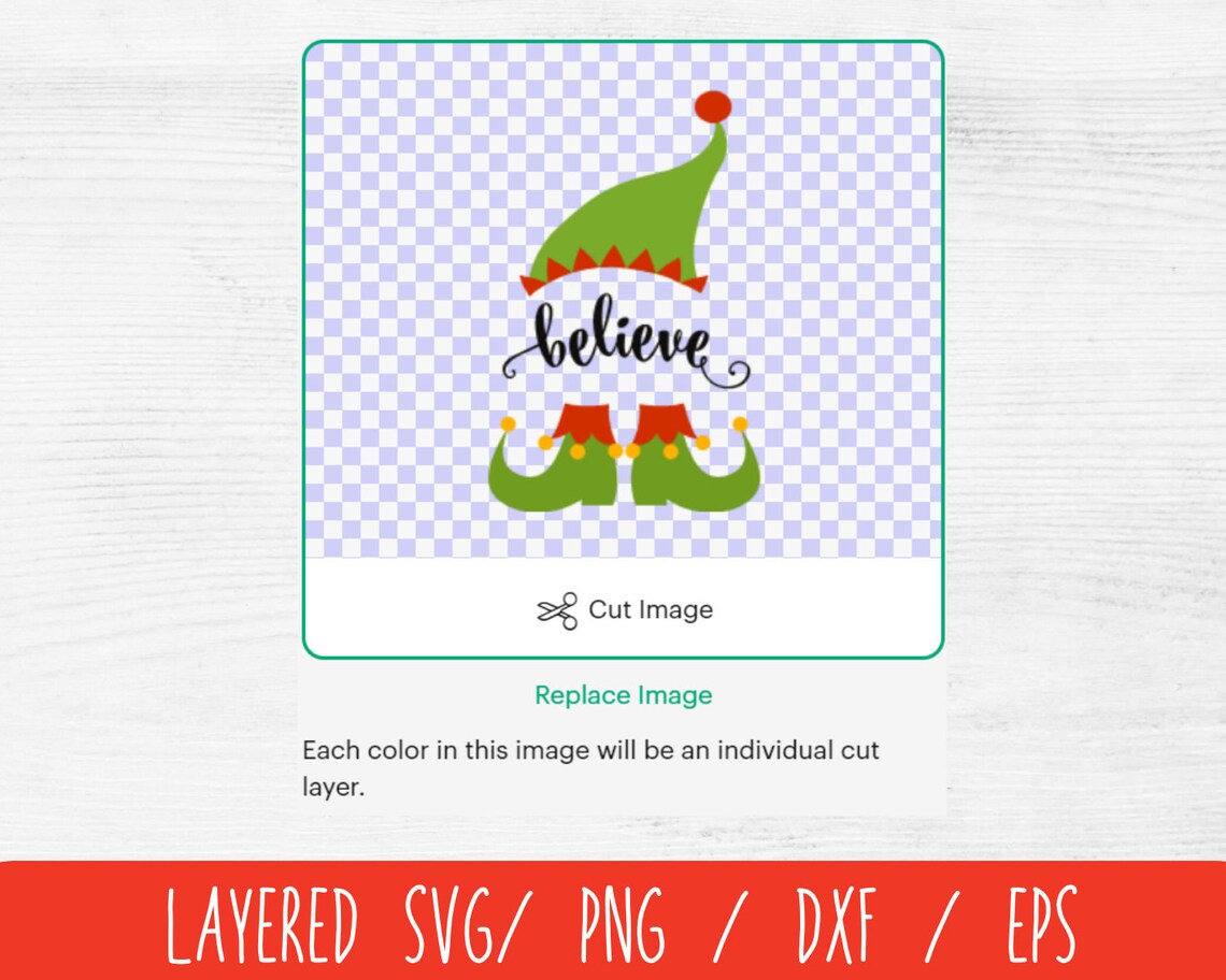 Elf Monogram SVG Believe Svg Elf Hat Svg Christmas Elf Svg - Etsy