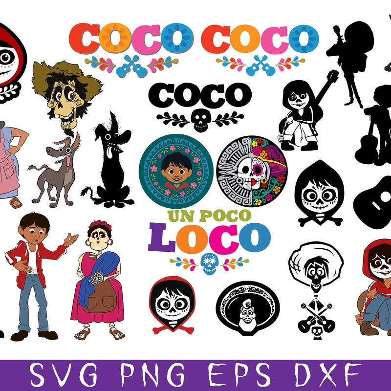 Coco Clipart - Etsy
