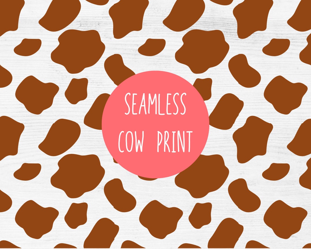 Cow Print Svg, SEAMLESS Cow Stripes SVG, Cow Pattern Svg, Cow Skin Svg ...