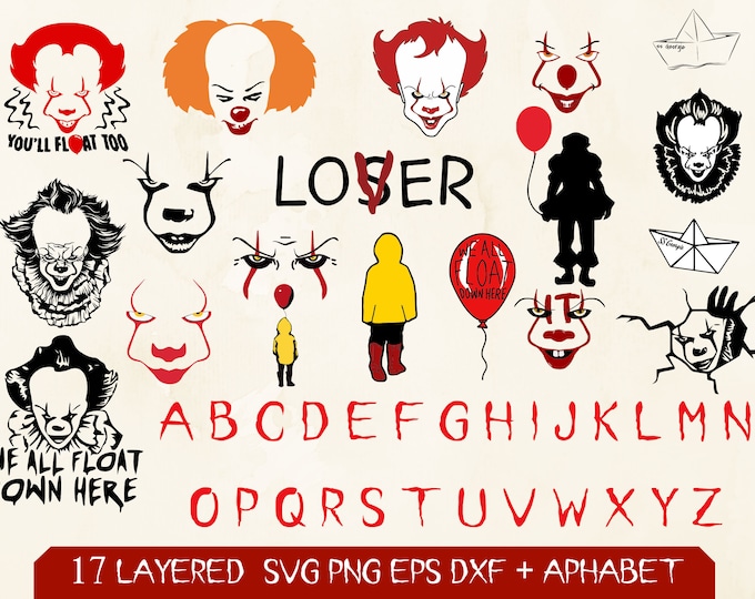 Clown It Svg Png Welcome to Derry SVG EPS Stephen SVG Eps Pdf Png It ...