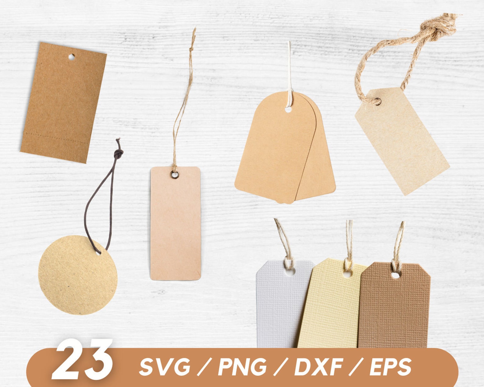 Gift Tags SVG Gift Tag Template Gift Tags Bundle SVG | Etsy