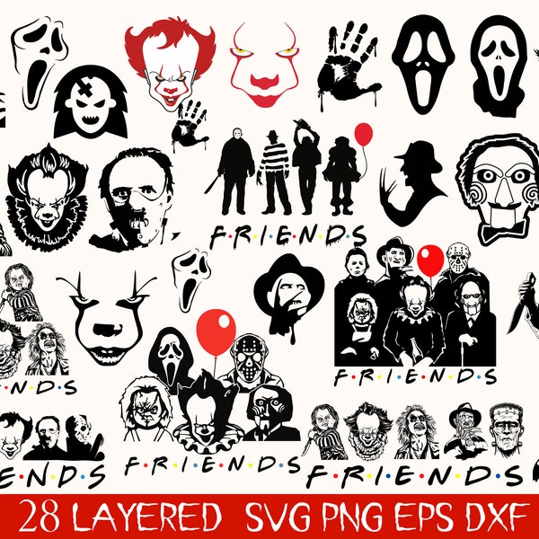 Horror Movie Svg - Etsy