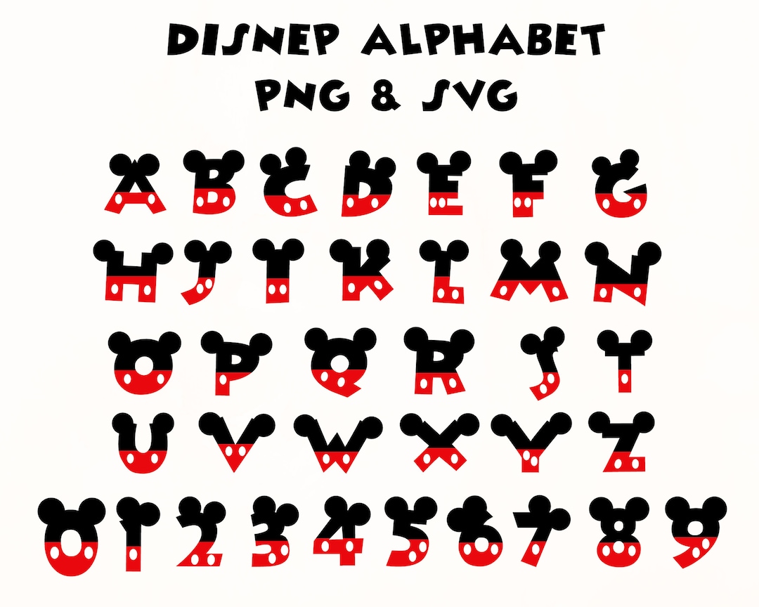 Alphabet SVG, Alphabet Png, Letters Svg, Customize Gift Svg, Printable ...