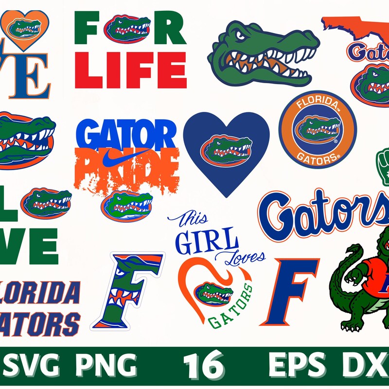 Florida Gators Svg - Etsy