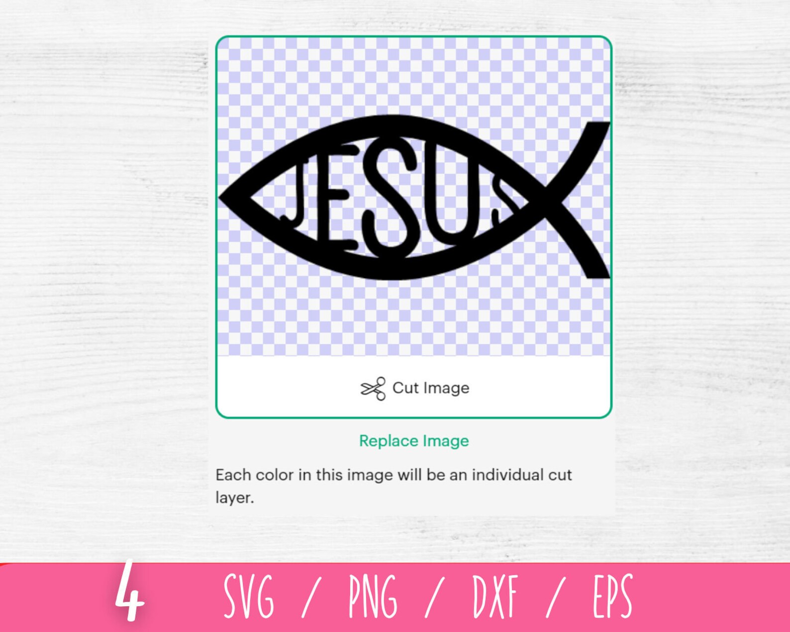 Jesus Fish SVG Christian Fish SVG Jesus Fish Clipart Jesus | Etsy