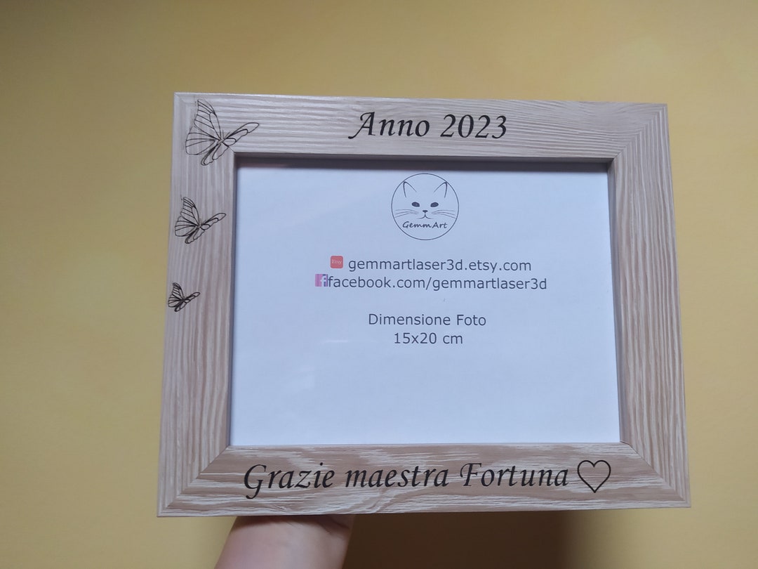Frame With Dedication, Personalized Photo Frame, Mother Gift, Teacher ...