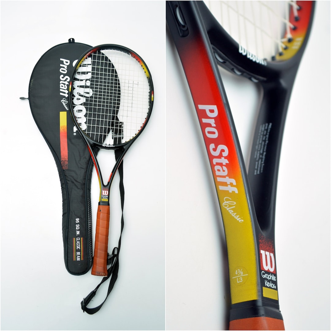 Wilson Pro Staff Classic Vintage Tennis Racket Racquet With Bag Fairway ...