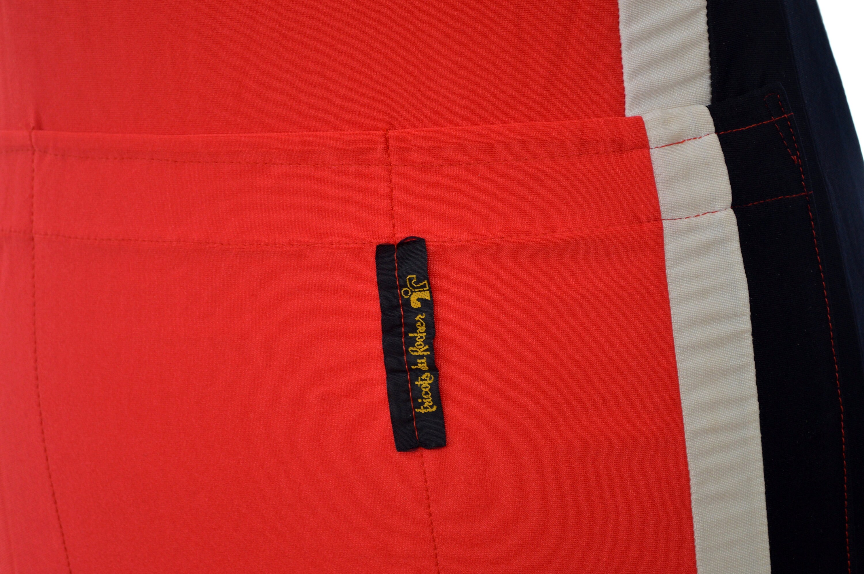 Vintage TRICOTS Du ROCHER Cycling Jersey Size 2 Cyclos Pornic 70s 80s L ...