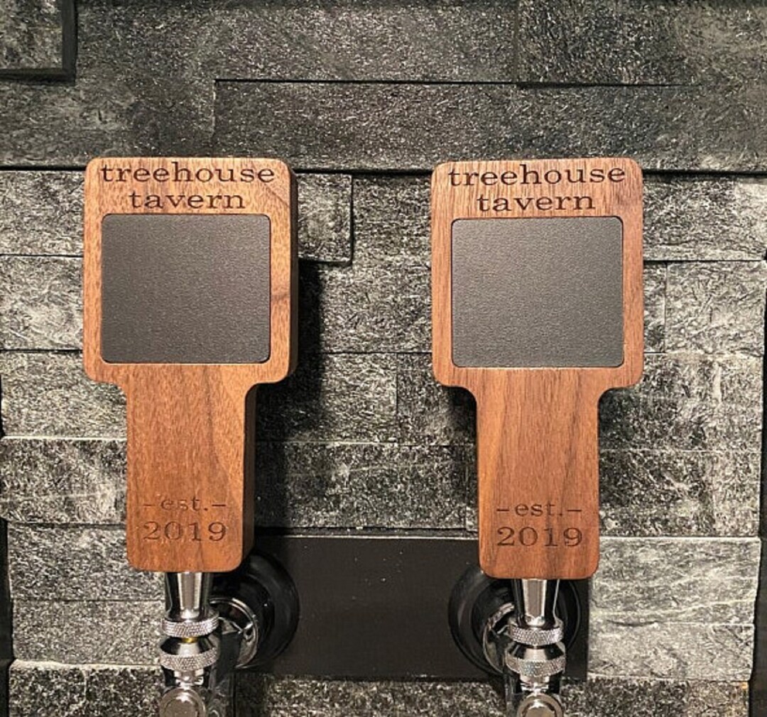 Custom Beer Tap Handles - Personalized Beer Tap - Chalkboard Tap Handle ...