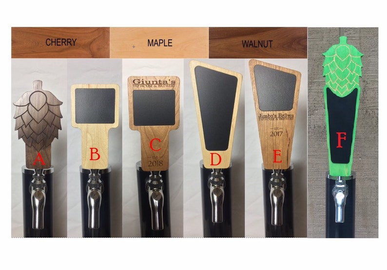 Custom Beer Tap Handles Personalized Tap Handle - Etsy