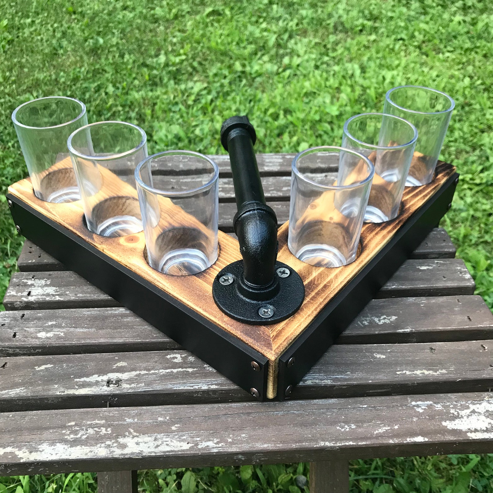 Rugged Industrial Flight Paddle Chalk Board Surface | Etsy