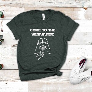 Vegan Shirt Vegan Gift Come to the Vegan Side - Etsy UK
