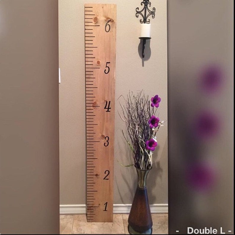 Ruler Growth Chart SVG Growth Ruler inches svg digital cut | Etsy