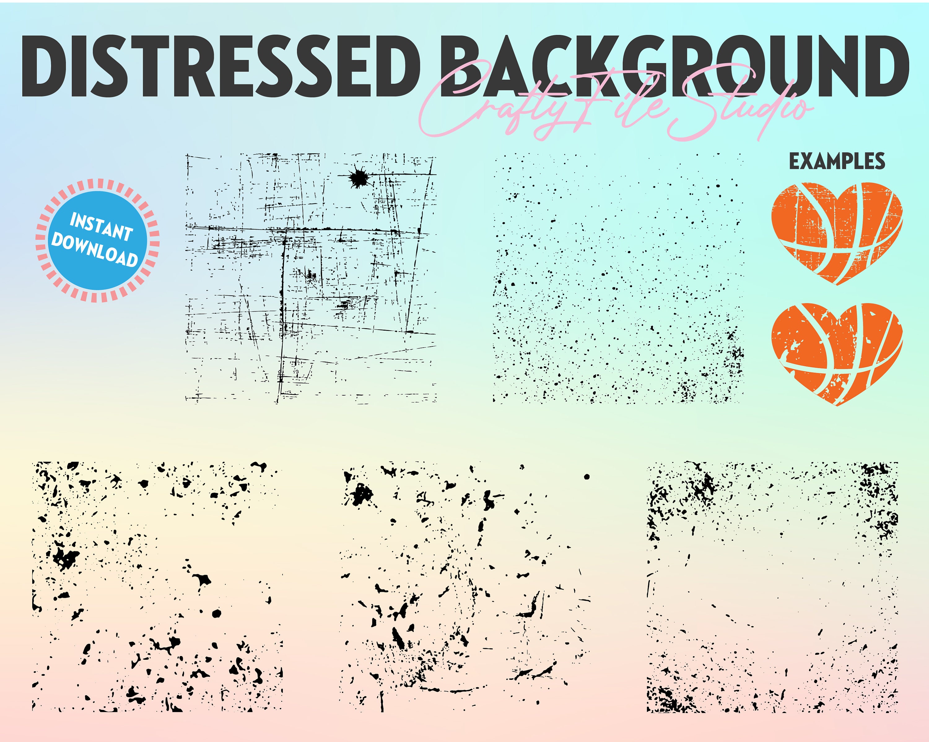 Distressed Background Svg Grunge Background Svg Distressed - Etsy
