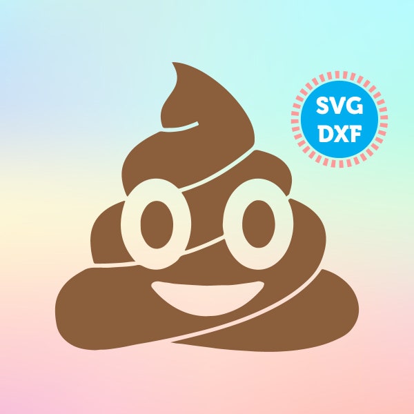 Poop Emoji Svg - Etsy