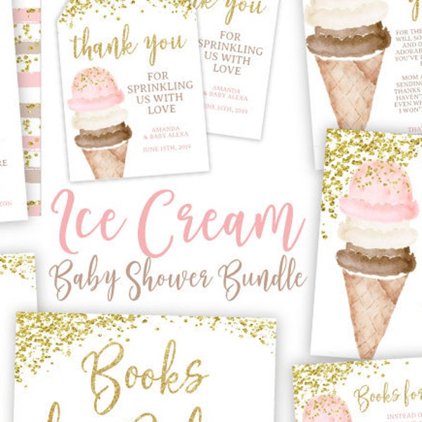 Ice Cream Baby Shower - Etsy
