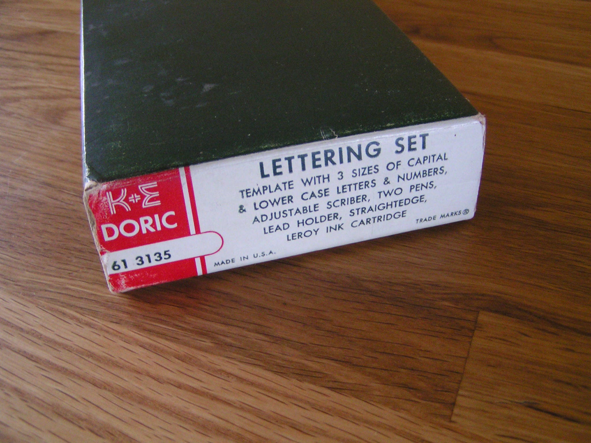 Vintage Doric Lettering Set for Architectural or Technical | Etsy