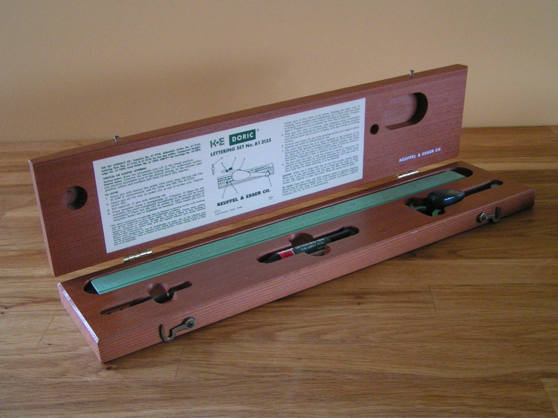 Vintage Doric Lettering Set for Architectural or Technical | Etsy