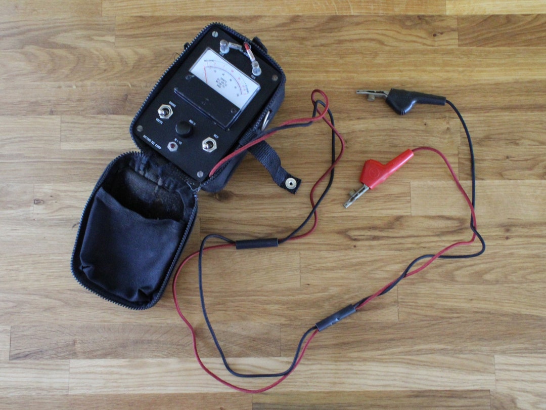 Vintage METRO TEL Telephone Test Set Voltmeter Ohmmeter Kick Meter ...