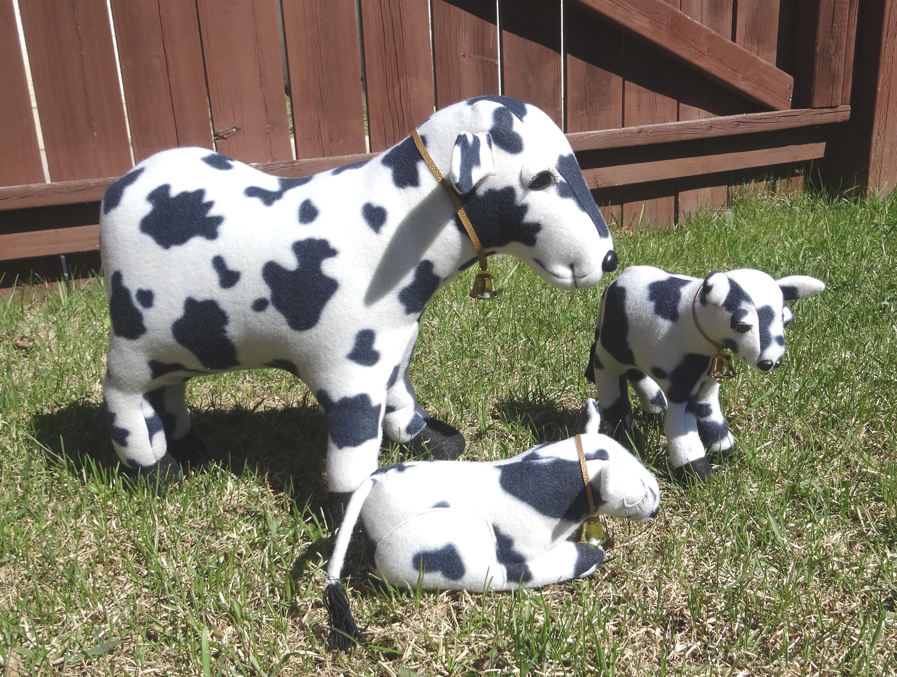Stuffed Cows Mom and Babies Sewing Pattern - Etsy