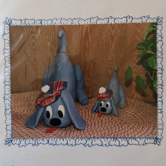 Vintage Puppy Door Stop Pattern Sew Special Patterns - Etsy