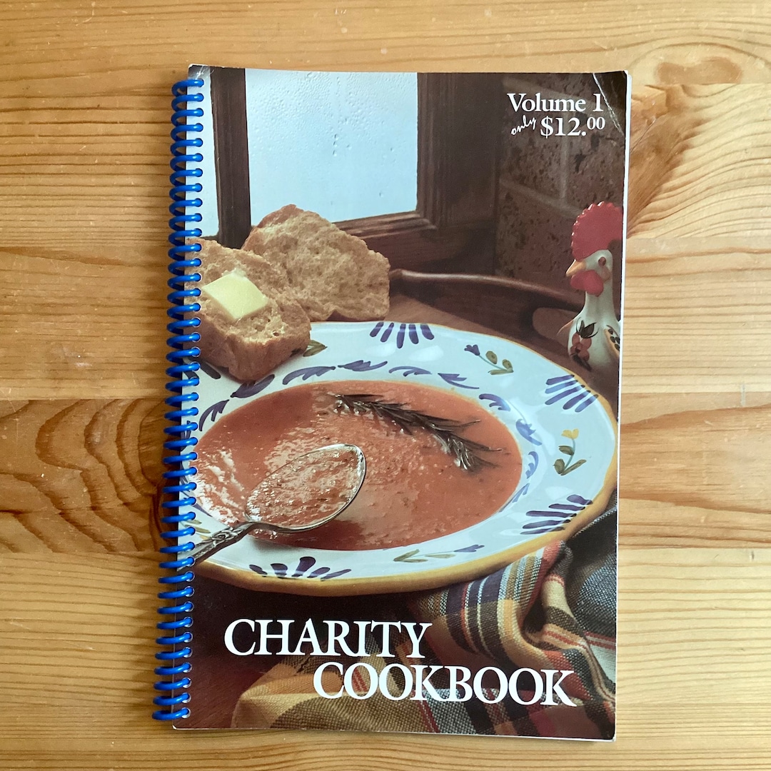 Vintage 1990s Calgary Community Cookbook Canadian Progress Club Soup ...