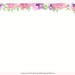 Letter Paper Printable Pink Stationery Letter Paper Editable Stationery ...