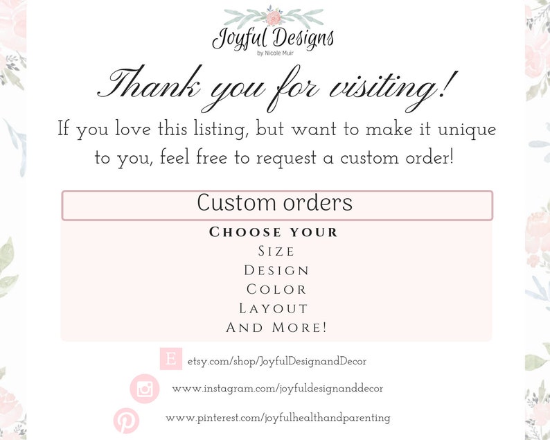 Floral Meal Planner Editable Meal Plan Binder Grocery Store - Etsy