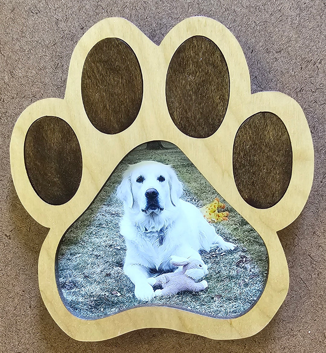 Puppy Paw Picture Frames Shipping Included - Etsy