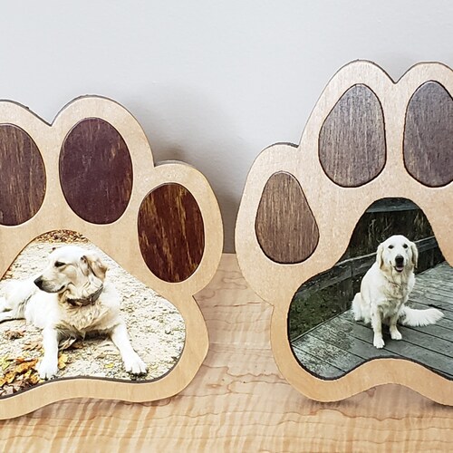 Puppy Paw Picture Frames Shipping Included - Etsy