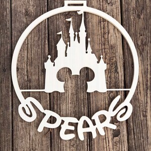 Disney Castle Sign - Disney Wall Art - Disney Door Hanger - Etsy