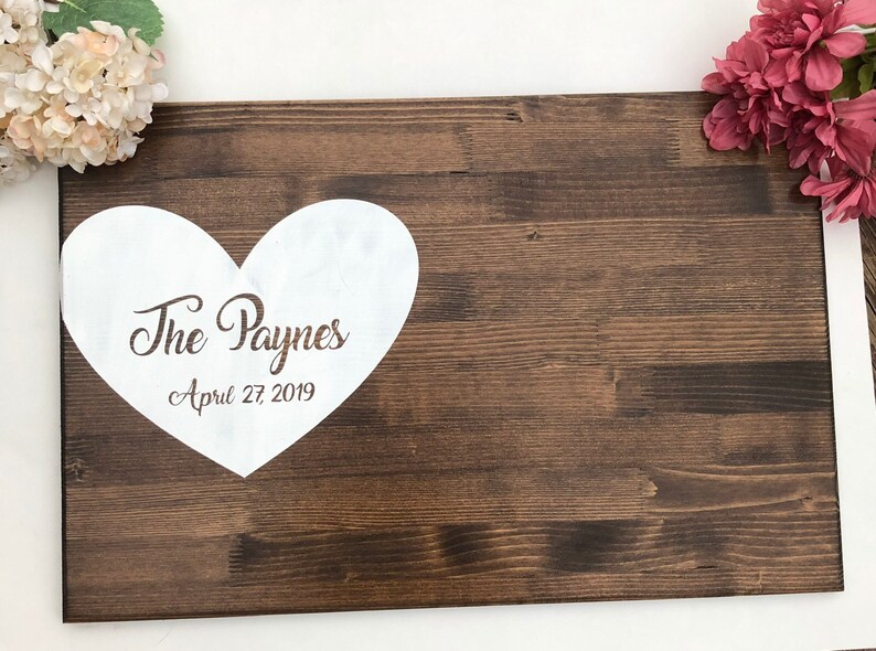 Wedding Guest Signature Board Wedding Registry Wedding - Etsy