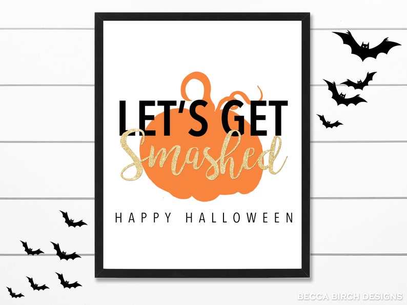Let's Get Smashed Print Digital Download Printable - Etsy