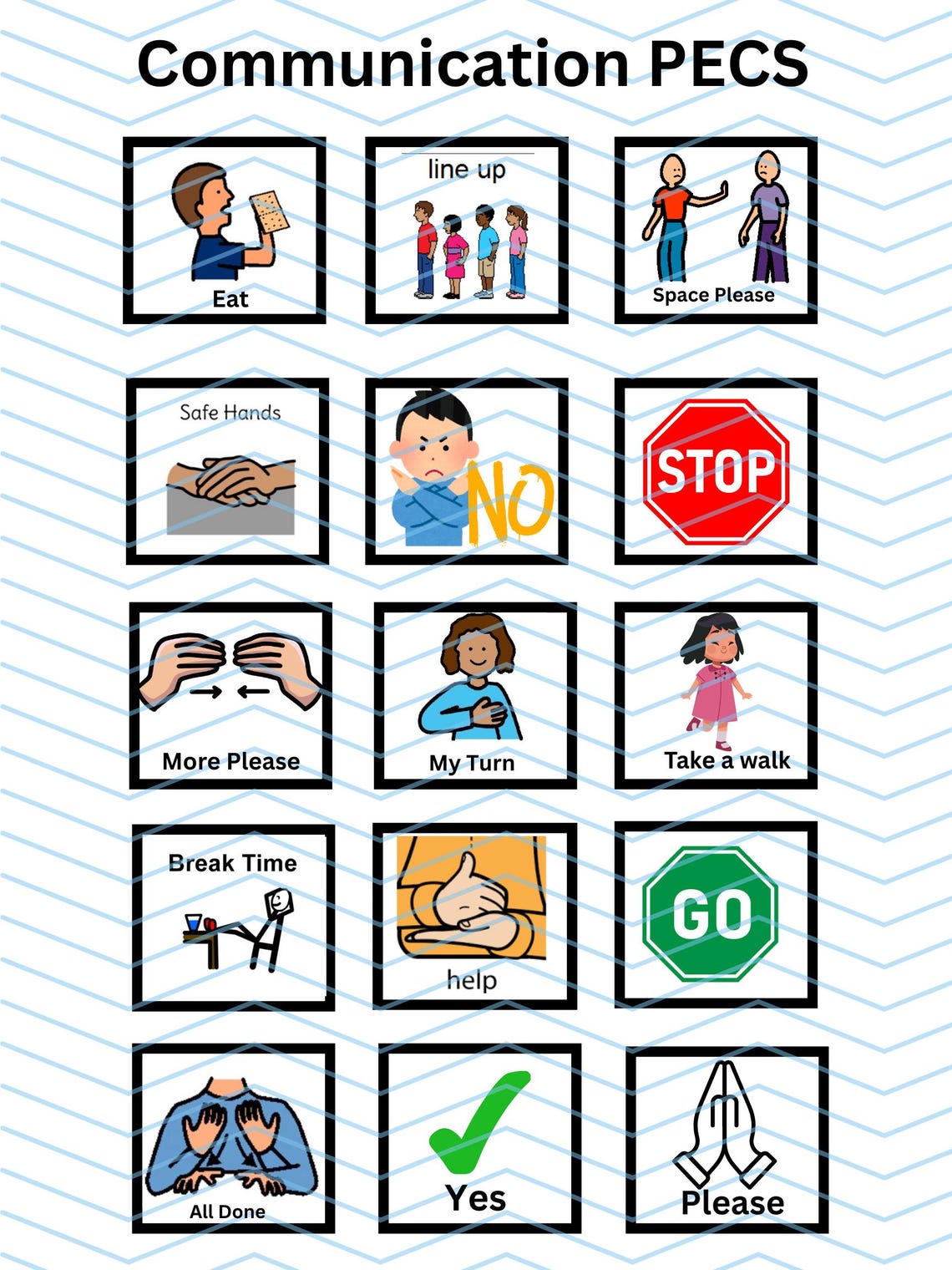 Communication PECS, Autism & Speech Communication, Sign Language ...