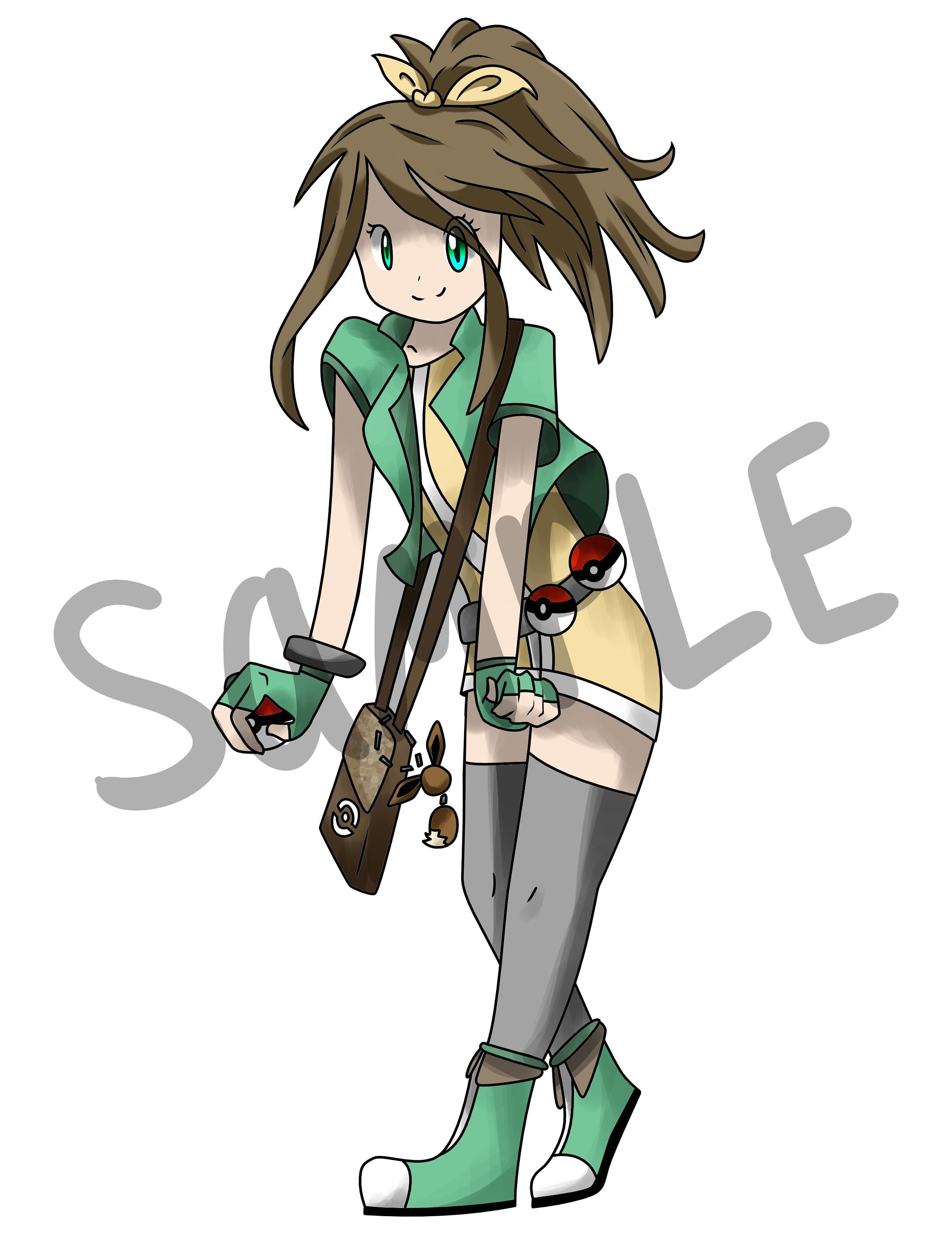 Custom Pokemon Character/trainer - Etsy