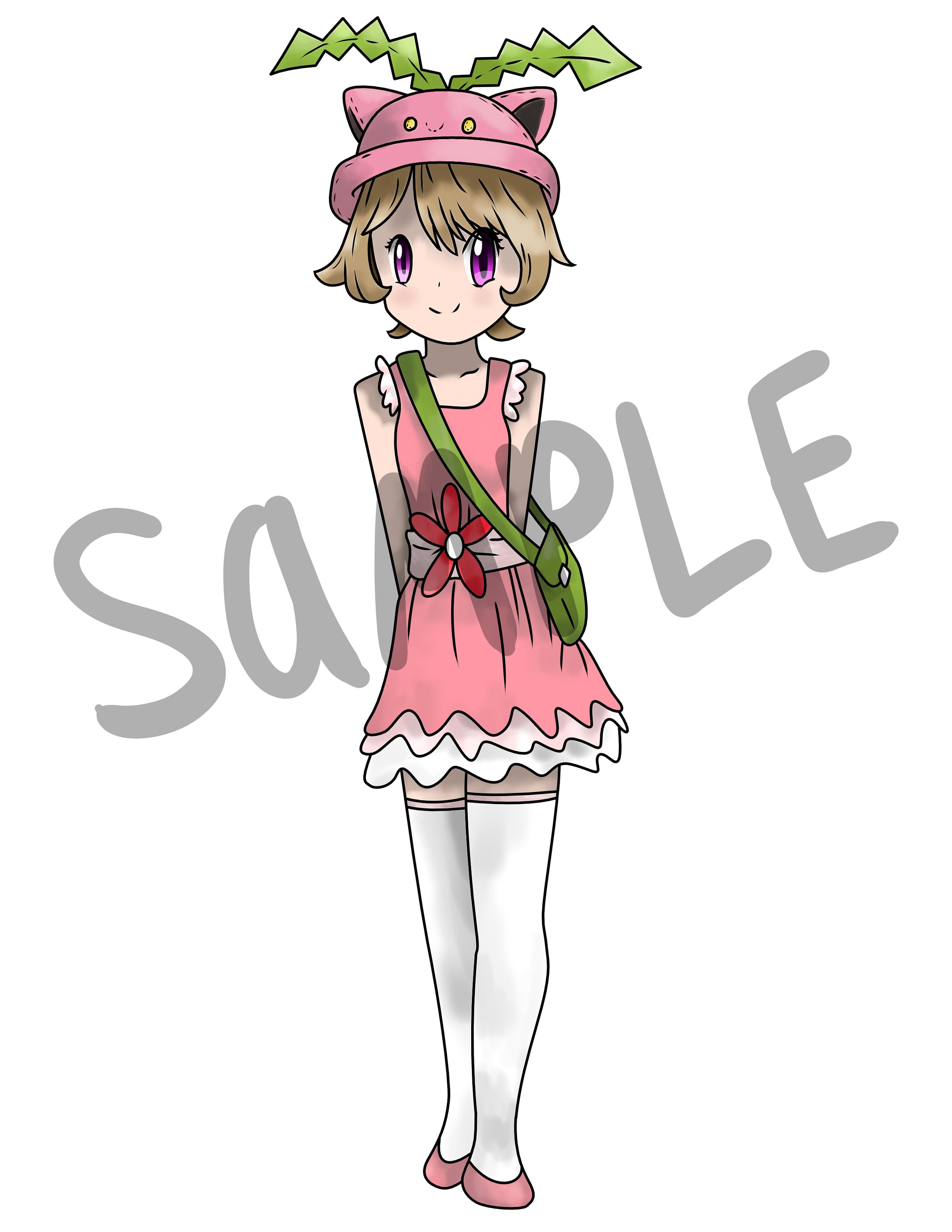 Custom Pokemon Character/trainer - Etsy