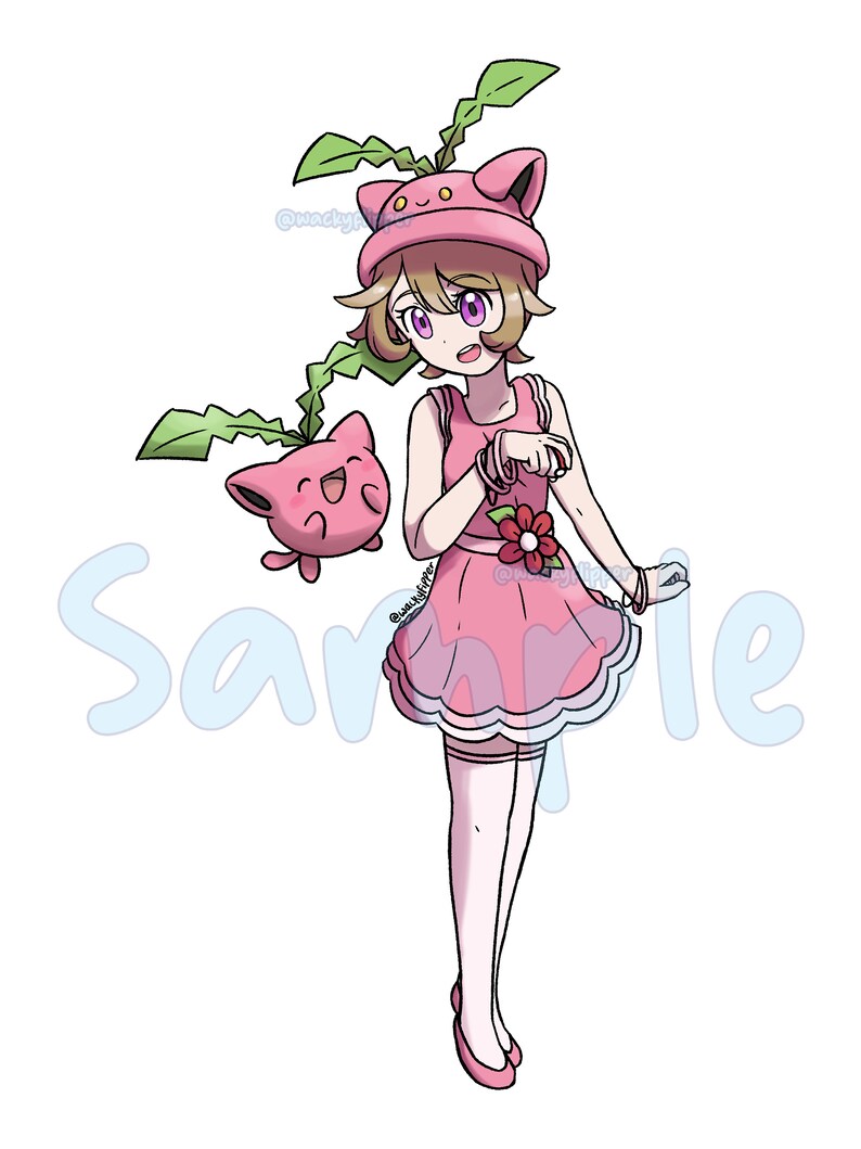 Custom Pokemon Character/trainer - Etsy