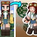 Custom Minecraft Cartoon Character Design - Etsy