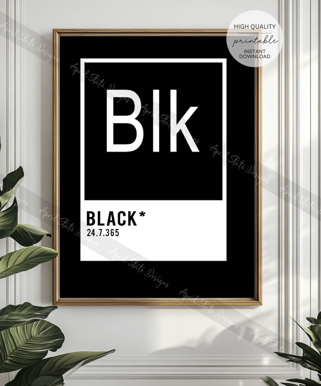 Black Element - Black Pride Printable Wall Art - African American Black ...