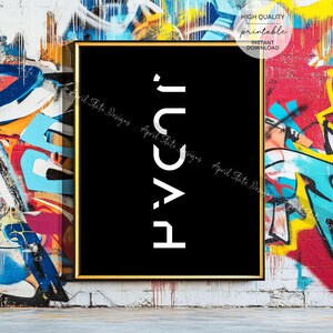 Futuristic Vertical Judah Printable Art - Modern Minimalist Bible ...