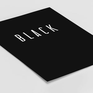 Black Typography Print, Printable Art, African American Art, Black Art ...