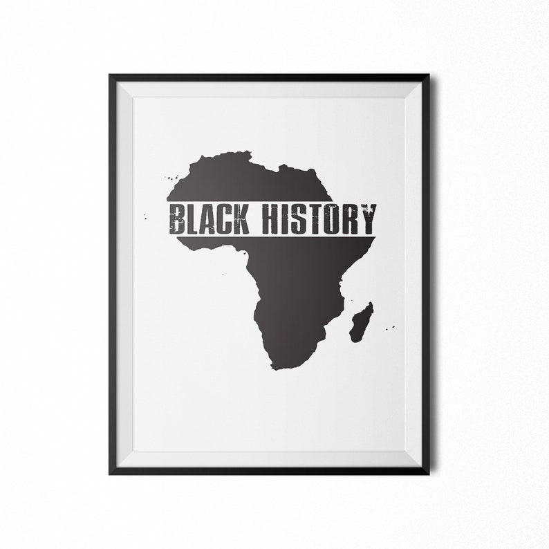Black History Print African Print Black Artwork Historical - Etsy