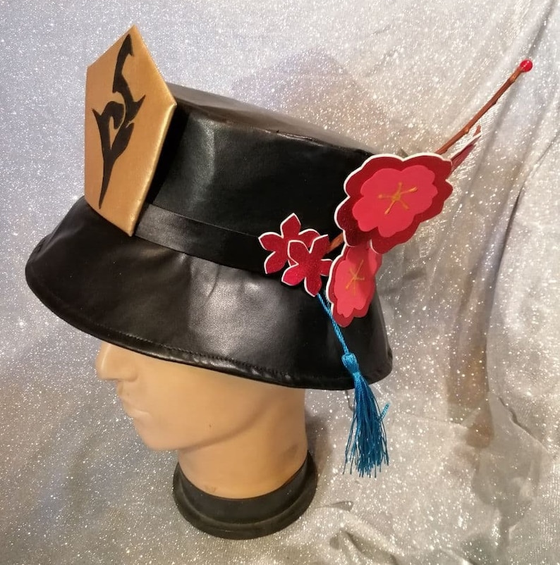 Hutao Hat Genshin Impact Inspired, Genshin Impact Cosplay Costume ...