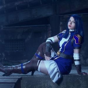 CUSTOM MADE Caitlyn Cosplay Inspired by Arcane, Caitlyn Cosplay Costume ...