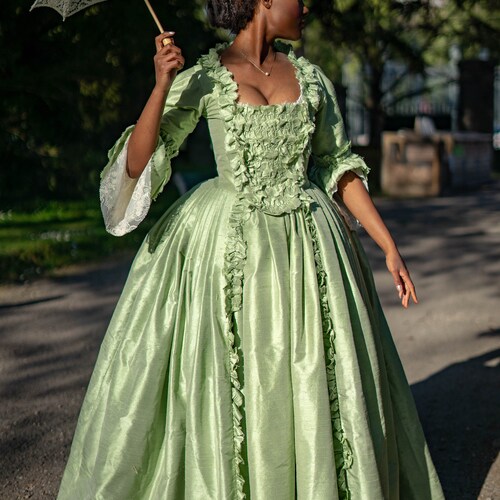 Robe a La Francaise 18th Century Costume Reenactment - Etsy