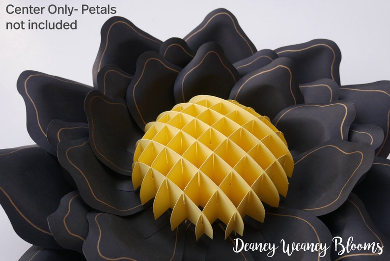 Hemisphere Paper Rose Template SVG & PDF Convert to Online - Etsy