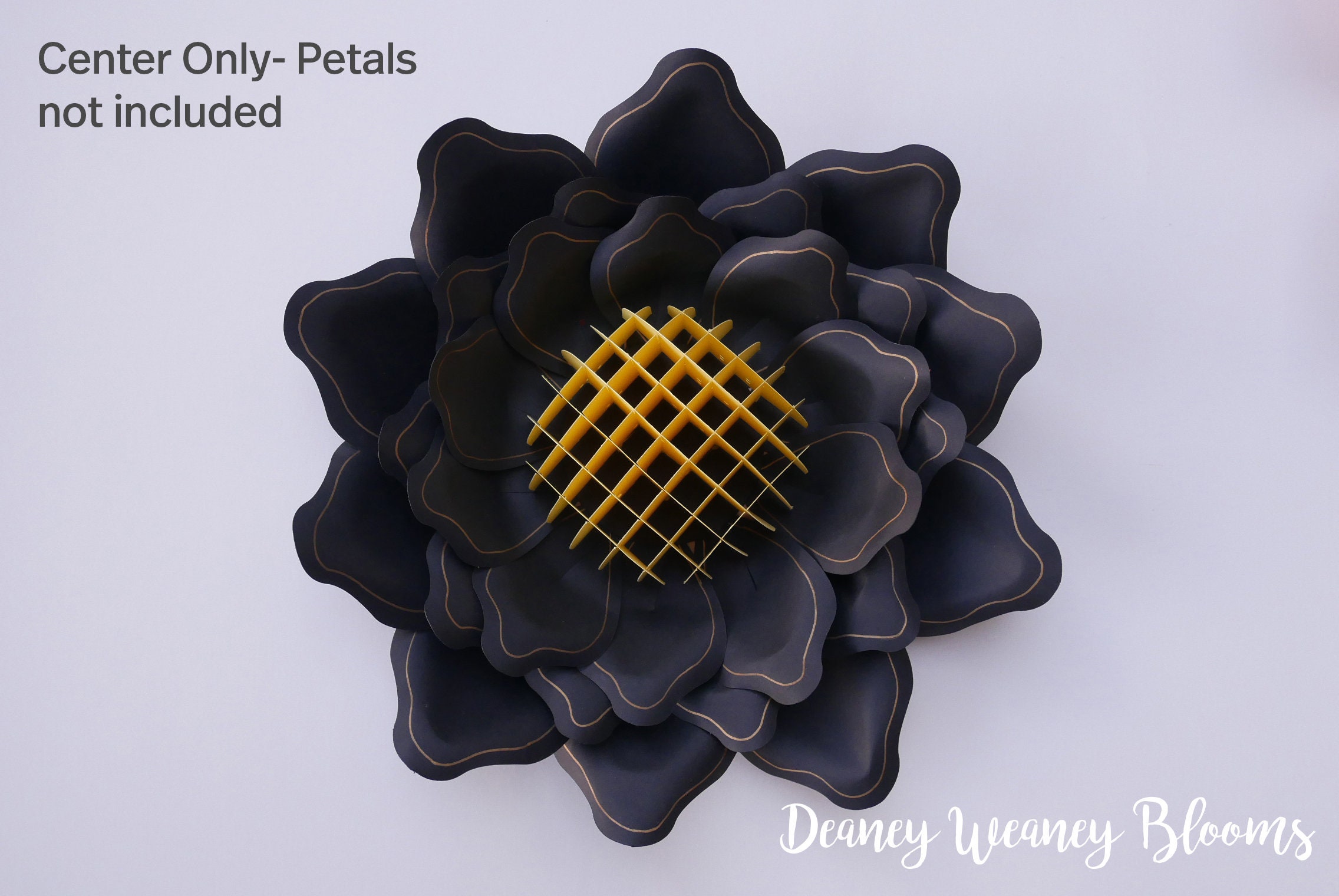 Hemisphere Paper Rose Template SVG & PDF Convert to Online - Etsy